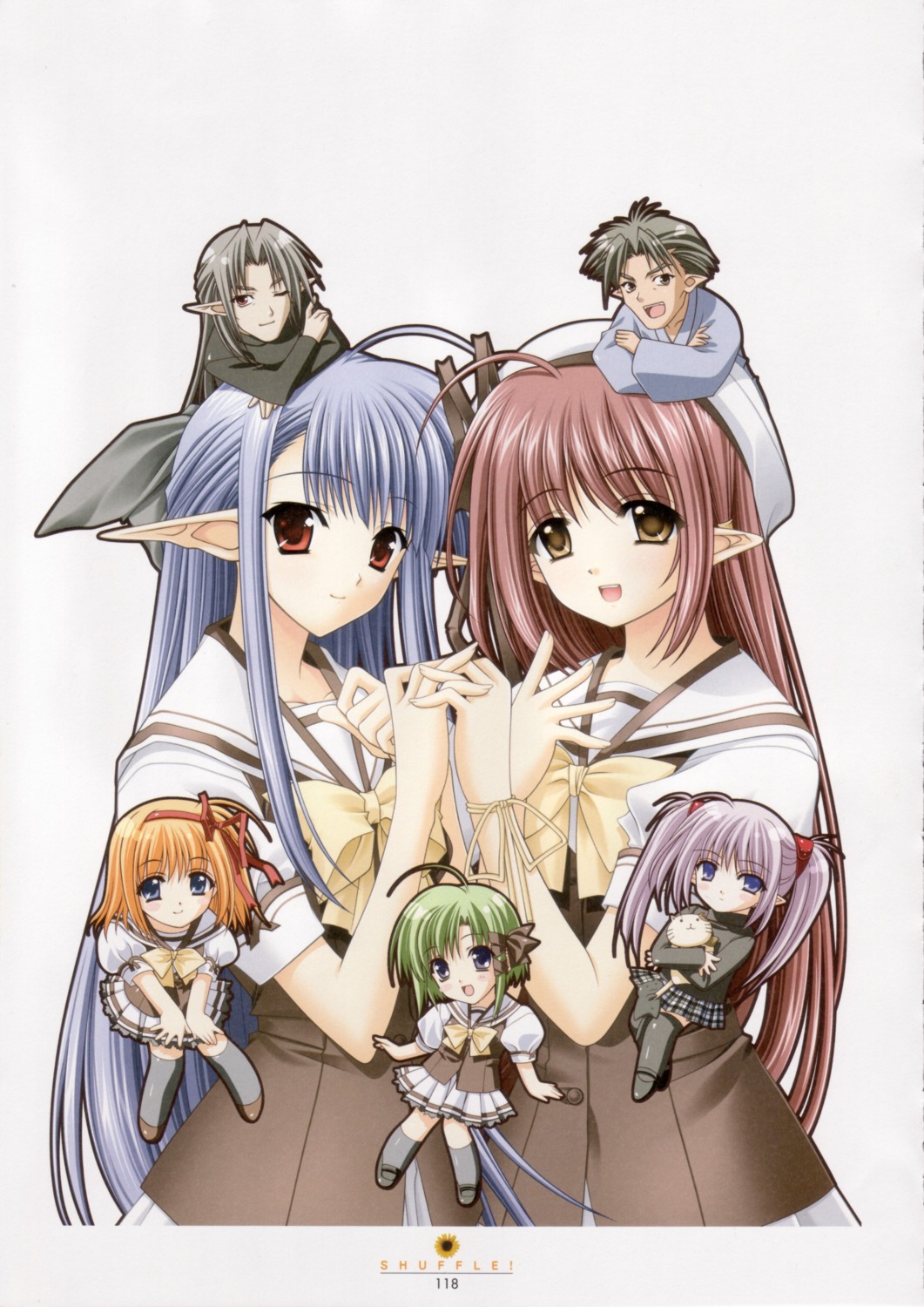 nishimata aoi suzuhira hiro shuffle eustoma forbesii fuyou kaede lisianthus nerine primula ...